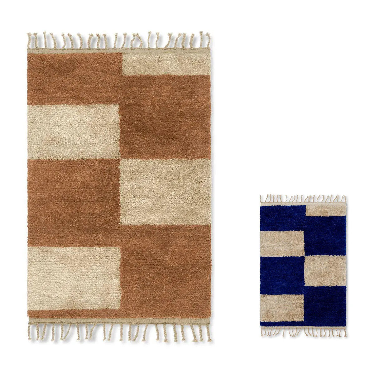 Mara Knotted Rug Small - ferm LIVING - Courthouse Interiors