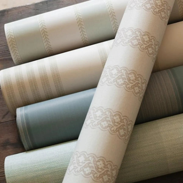 Appledore Stripe Wallpaper - Colefax & Fowler - Courthouse Interiors