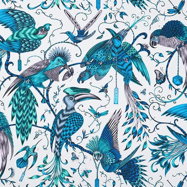 Clarke & Clarke X Emma Shipley 'Audubon - Jungle' Fabric - Courthouse ...