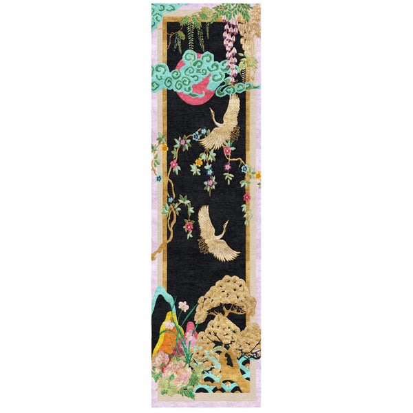 Eternity Dark Hand Tufted Runner - Wendy Morrison Design - Courthouse ...