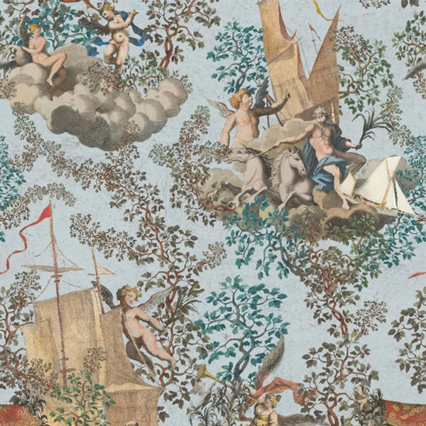 Journey to Eden Fabric - Mind The Gap - Courthouse Interiors