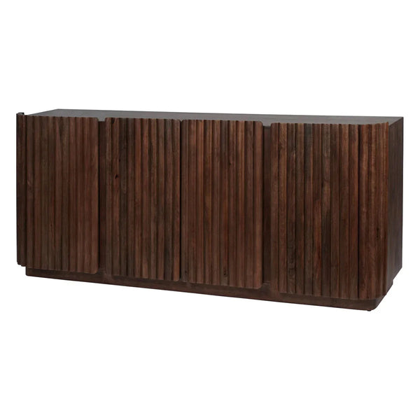 Monterey Four Door Wooden Buffet Sideboard - Courthouse Furniture ...