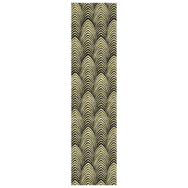Plumage Gold Hand Tufted Runner - Wendy Morrison Design - Courthouse ...