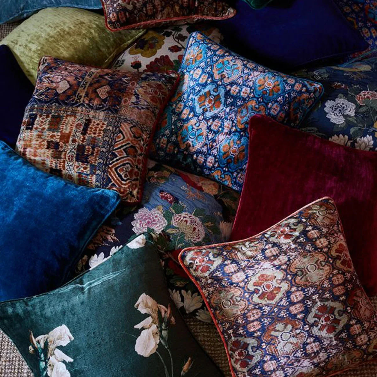 Rio Signature Velvet Fabric - GP&J Baker - Courthouse Interiors