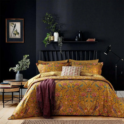 Morris & Co Seasons By May Saffron Bedding - Courthouse Interiors