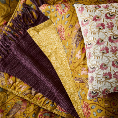 Morris & Co Seasons By May Saffron Bedding - Courthouse Interiors