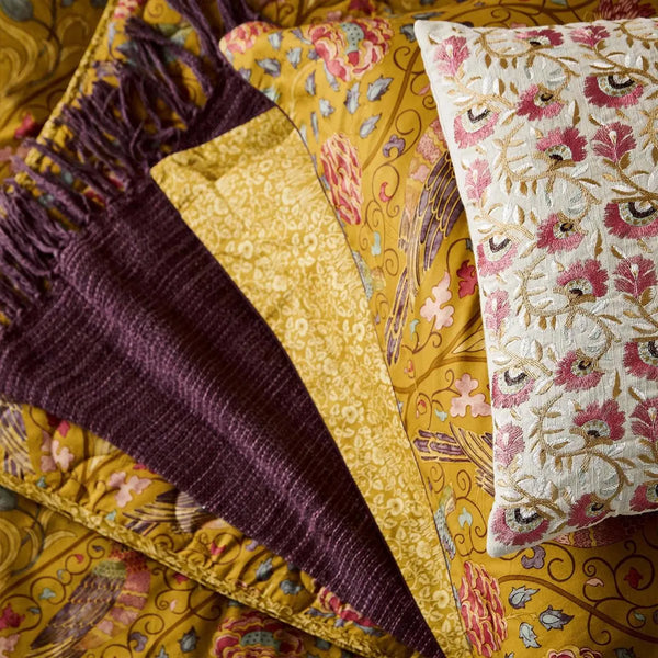Morris & Co Seasons By May Saffron Bedding - Courthouse Interiors