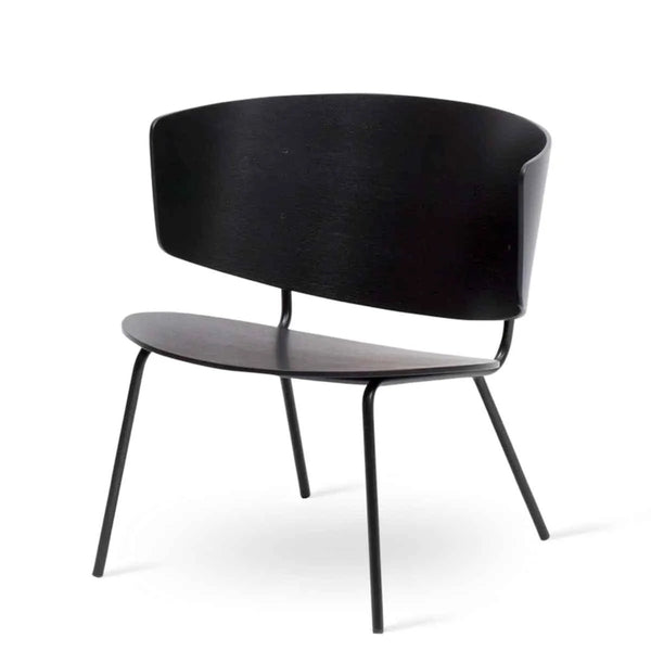 Herman Lounge Chair Black - ferm LIVING - Courthouse Interiors