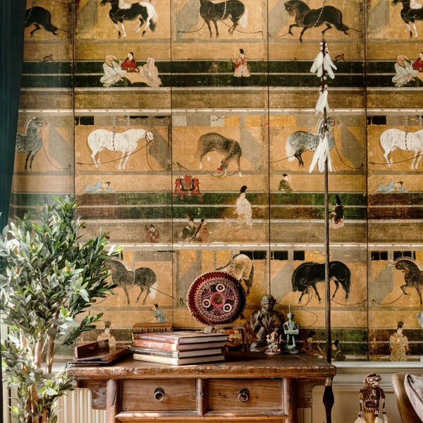 Mind The Gap 'Horse Stable' Wallpaper - Courthouse Interiors