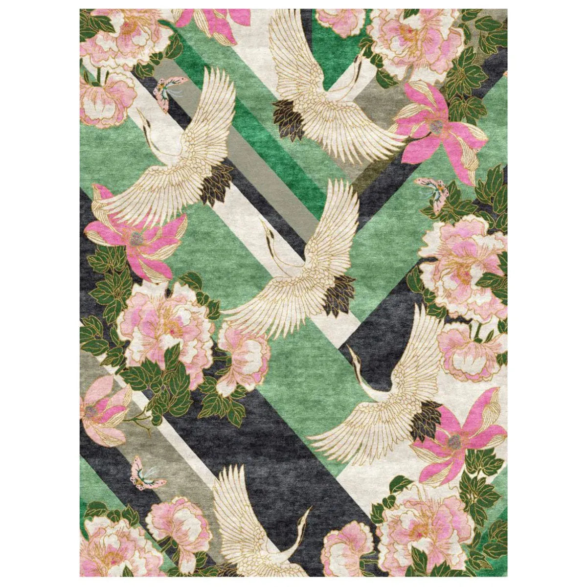Vogue Deco Hand Tufted Rug - Wendy Morrison Design - Courthouse Interiors