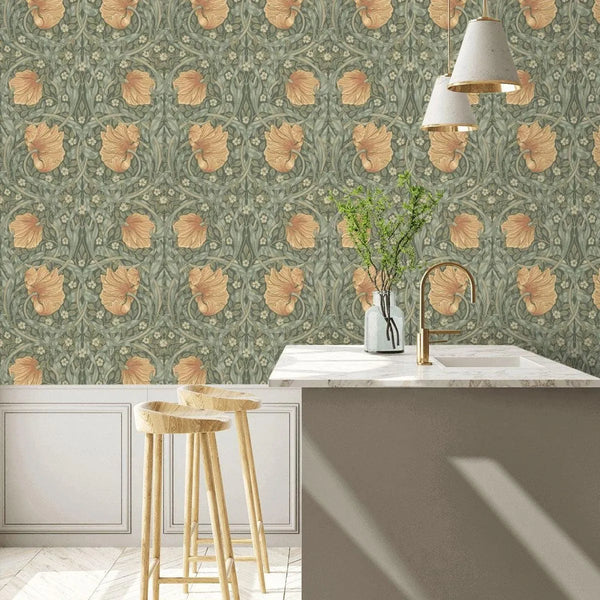 Pimpernel Wallpaper - Morris & Co - Courthouse Interiors